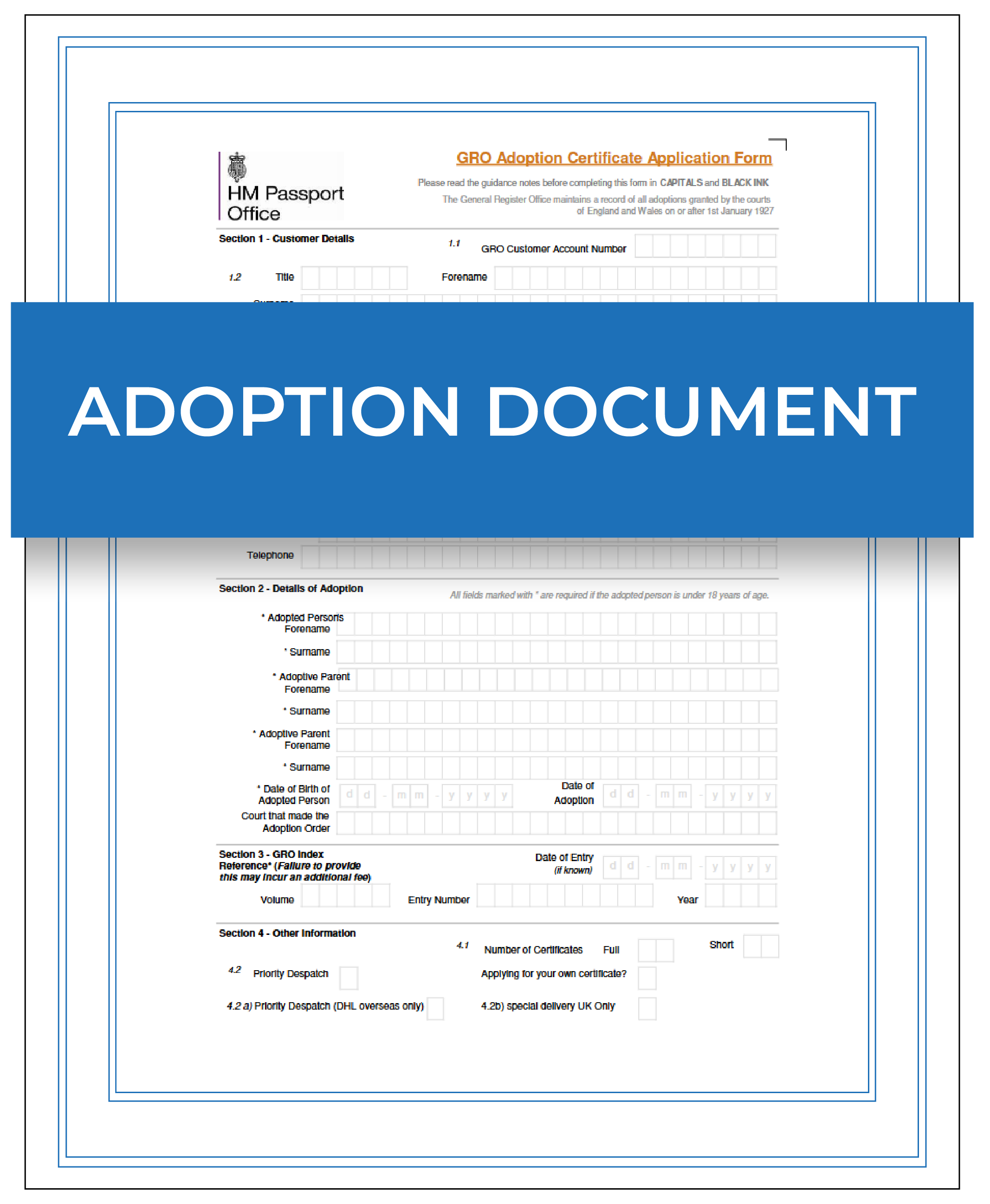 Adoption Document Apostille | Fast UK Legalisation Service – 1st Apostille