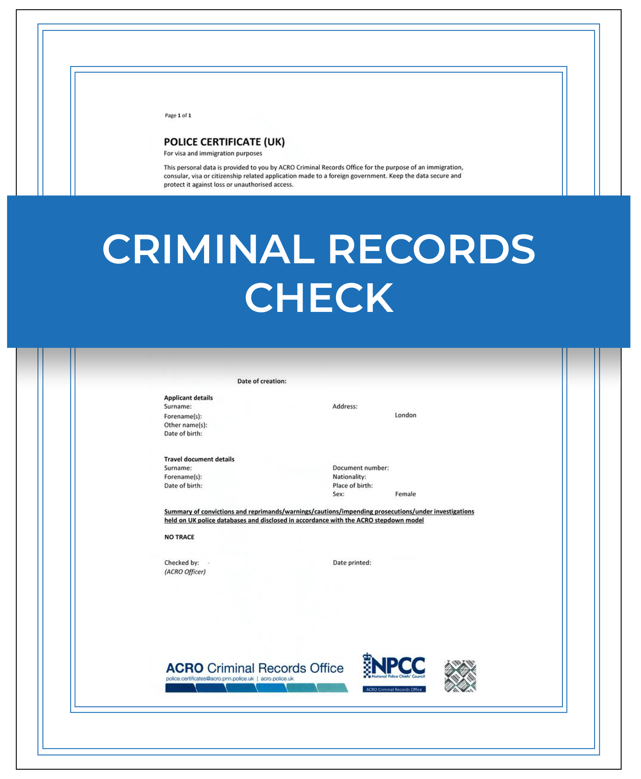 Criminal Record Check Apostille | Fast UK Legalisation – 1st Apostille