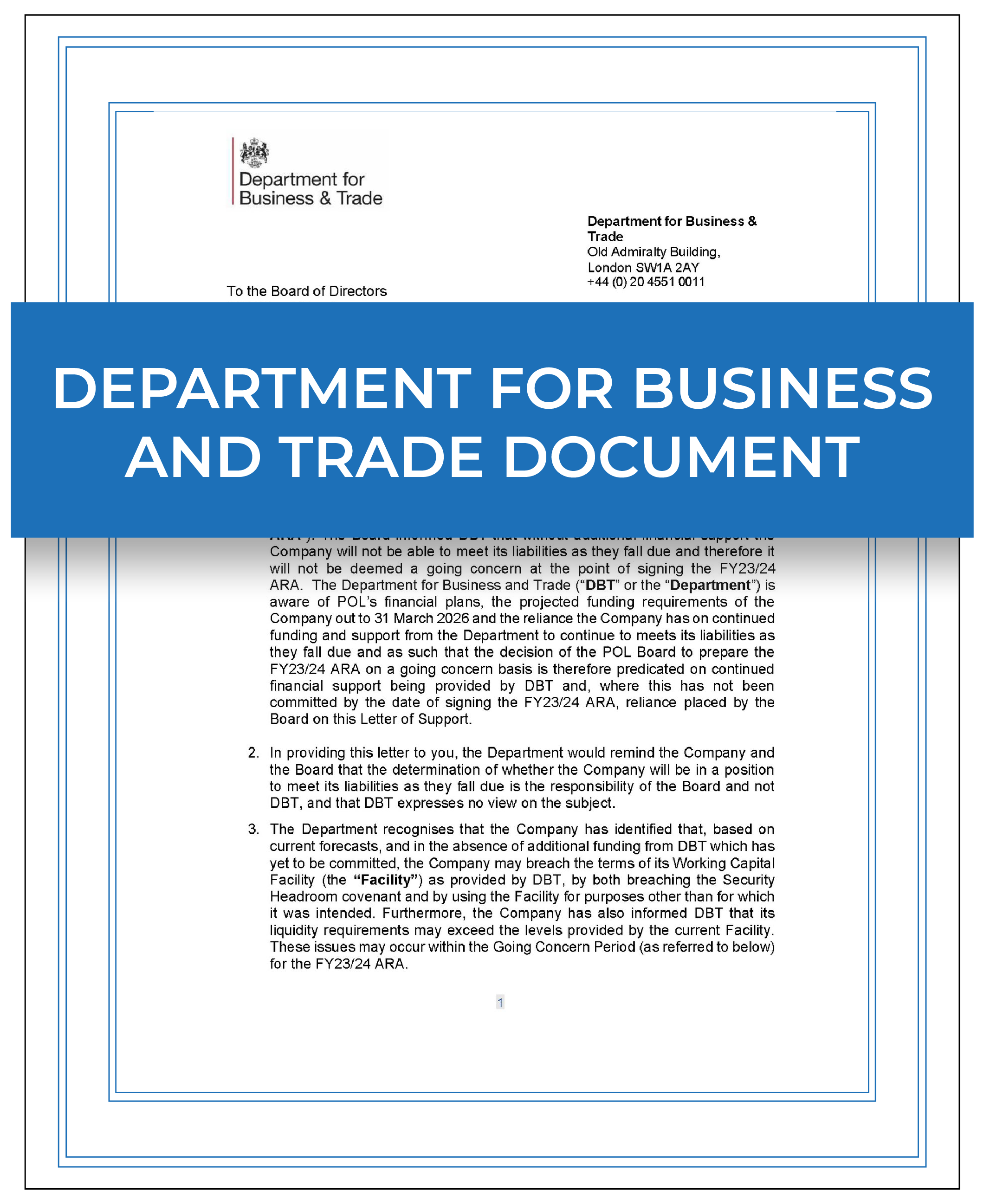 Department for Business and Trade Document| UK Government Legalisation ...