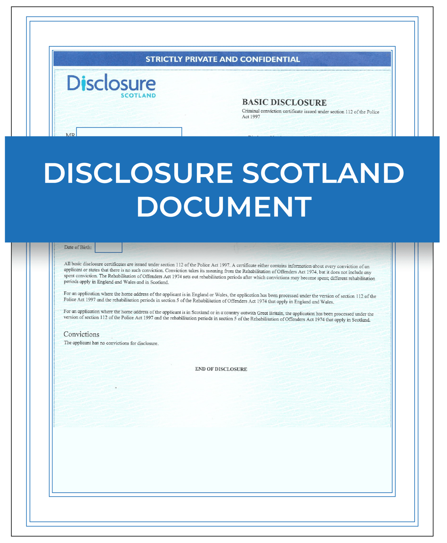 Disclosure Scotland Apostille | UK Background Check Legalisation – 1st ...