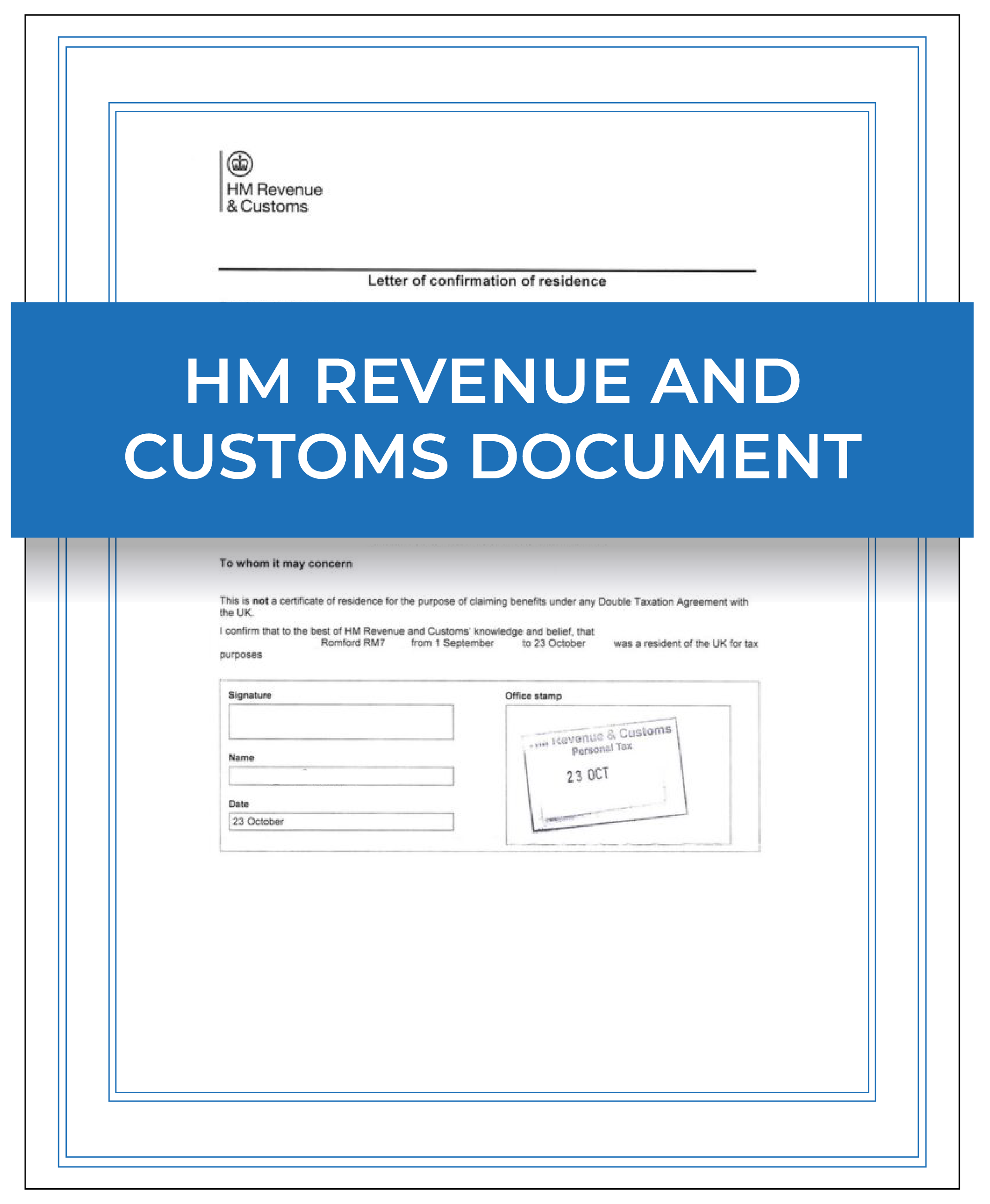 HMRC Document Apostille | UK Tax Document Legalisation – 1st Apostille
