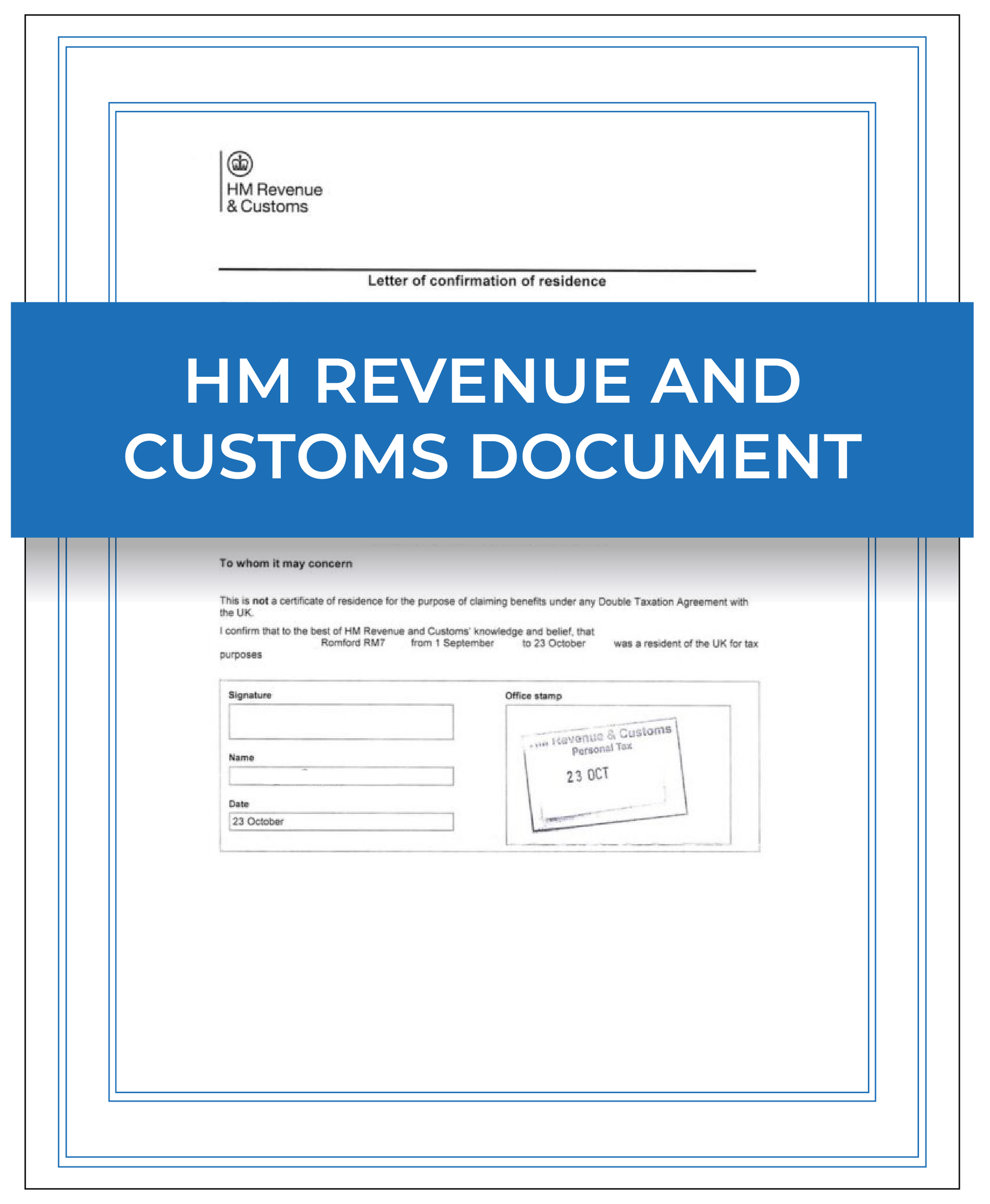 HMRC Document Apostille | UK Tax Document Legalisation – 1st Apostille