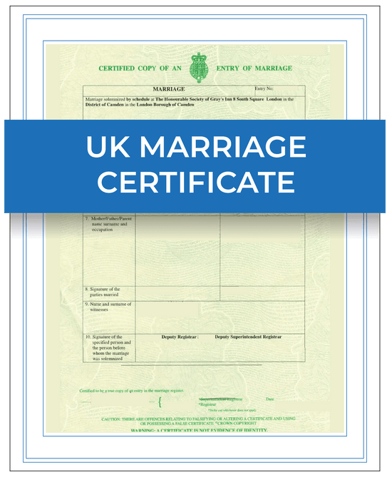 UK Marriage Certificate Apostille | Fast Legalisation Service – 1st ...